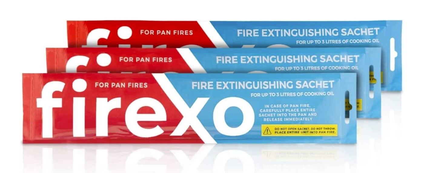 Pan Fire Extinguisher (Class F) – Firexo Sachet