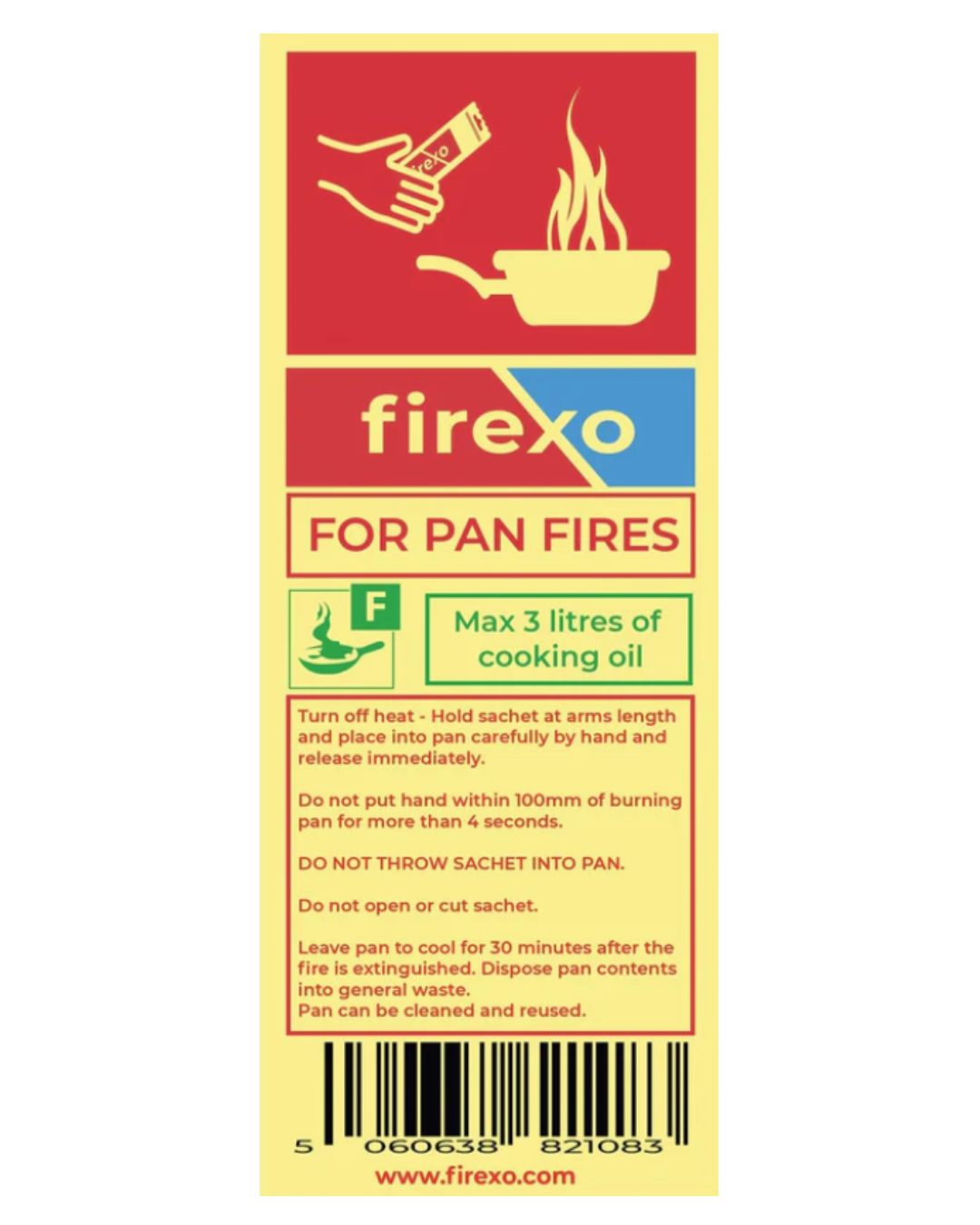 Firexo Photo-Luminescent Sachet - Extinguisher Station